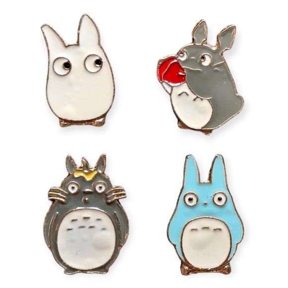 Independent | Jewelry | My Neighbor Totoro Fantasy Pins White Blue Grey ...